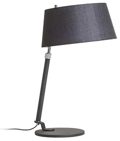 RENDL R12486 RITZY stolní lampa, dekorativní černá chrom