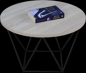 ADRK Furniture Konferenční stolek LIAM CT-LIA-B-S