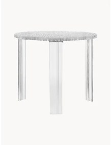 Kulatý interiérový/exteriérový odkládací stolek T-Table