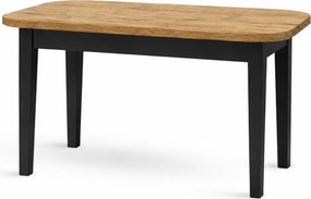 Stima Stůl FORTE II. 150x85 cm dub halifax přírodní černá