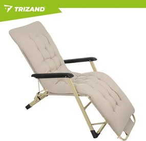 Skládací zahradní lehátko 60x177x30cm Trizand