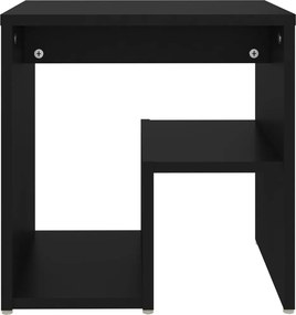 vidaXL Noční stolky 2 ks 40 x 30 x 40 cm dřevotříska [806331] Barva: Černá