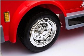 LEAN CARS Elektrické hasičské autíčko LL911 červené, dálkové ovládání