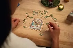 RAVENSBURGER Adventní kalendář Minipuzzle 2026 / 24 puzzle x 56 dílků