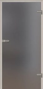 Skleněné dveře Naturel Glasa pravé 80 cm dark Grey čiré GLASA1G80P
