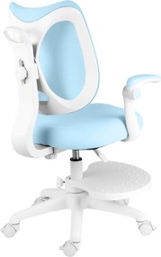 Dětská rostoucí židle Neoseat JUNI 022 — látka, pratelný potah, modrá