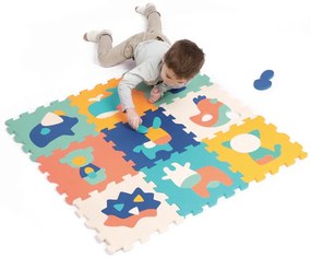 Ludi Puzzle pěnové 90 x 90 cm Zvířátka