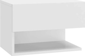 vidaXL Nástěnný noční stolek [810953] Barva: Betonová šedá