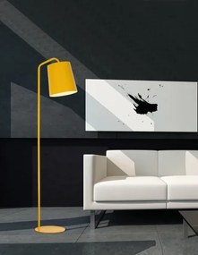 Designová stojací lampa Stabile Žlutá
