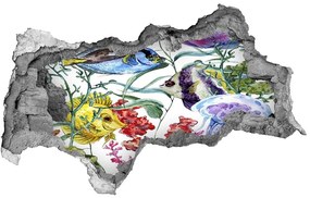 Wallmuralia Díra 3D foto tapeta nálepka Korálový útes 95x73 cm