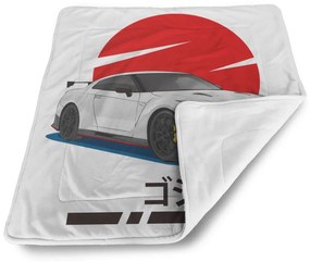 Sablio Deka pro miminko Nissan GTR 35 Japonské slunce - 90x120 cm