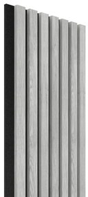 Akustický panel Oak light grey 29,5x275 cm lamely na filcu
