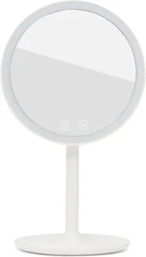 LED Kosmetické zrcátko SAT sklopné s kosmetické zrcátkom bílá SATZKLEDB