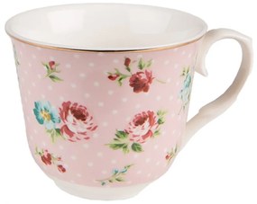 Šálek s podšálkem Růžový 250 ml – 250 ml