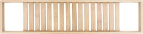 Mexen Bamboo, bambusová polička do vany 70 cm, přírodní bambusová, 701070-00
