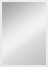 HOMCOM Obdélníkové Zrcadlo 50x70 cm - Koupelnové Zrcadlo, Dekorativní Zrcadlo na Stěnu pro Obývací Pokoj, Vstup nebo Chodbu, Horizontální nebo Vertiká