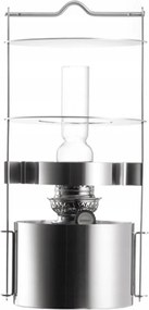 Stelton Classic Olivová ocelová lampa 34 cm Petrolejová