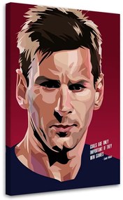 Gario Obraz na plátně Lionel Messi - Nikita Abakumov Rozměry: 40 x 60 cm