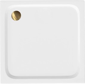 Rea, Sprchová vanička akrylová Rea Belmond White 90x90, KPL-14371
