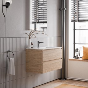 Koupelnová skříňka s umyvadlem AVA 80 cm