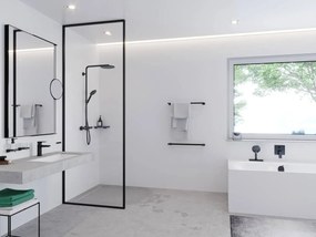 Hansgrohe AddStoris Držák na osušku, matná černá 41747670