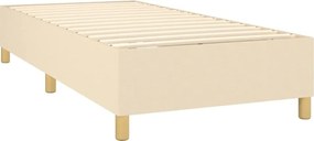 vidaXL Box spring postel s matrací 80x200 cm textil [3137196] Barva: Modrá