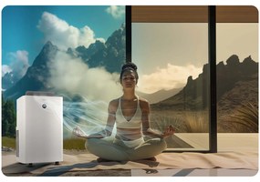 Přenosná klimatizace 14000 BTU s odvlhčovačem a topením WiFi 37l za 24 hodin Berdsen BD-583