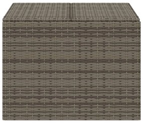 Petromila Zahradní úložný box šedý 291 l polyratan