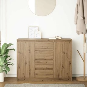 Příborník se zásuvkami Artisan Dub kompozitní dřevo 3328452