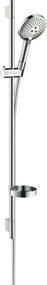 Hansgrohe Raindance Select S, sprchová souprava 120 3jet EcoSmart 9 l/min se sprchovou tyčí 65 cm a miskou, chromová, HAN-26632000