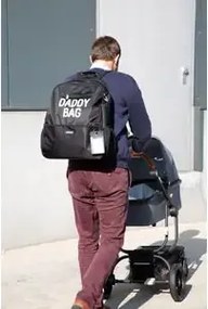 Childhome Přebalovací batoh Daddy Bag Black / 40 x 20 x 47 cm
