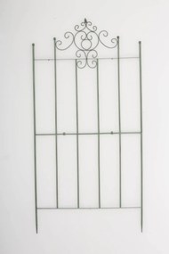 Mřížka na popínavé rostliny Paula - 180 x 85,5 cm - Zelená antik