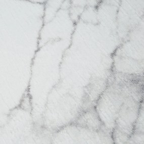 Koberec Print3, 80x140 cm, stříbrný
