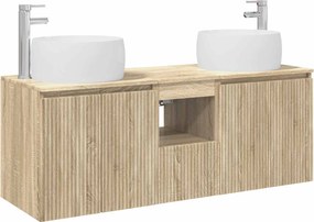 Sada koupelnových skříněk 3 ks Dub sonoma 49,5 x 44,5 x 66 cm 3405719