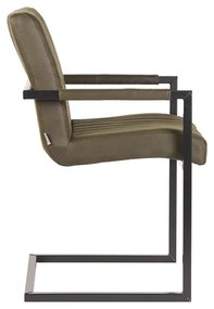 LABEL51 jídelní židle MILO armádně zelená Color: Army green UK-30.205