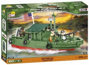 Cobi 2238 Vietnam War Patrol Boat River MK II, 1:35, 615 kostek