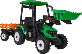 Ramiz MEGA traktor D68 s přívěsem zelený