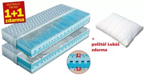 Dřevočal Matrace ze studené pěny Marina 1+1 zdarma 80x195 AloeVera