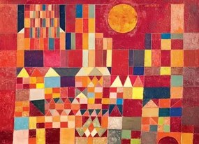 EUROGRAPHICS Puzzle Hrad a slunce / 1000 dílků / 68 x 48 cm