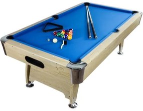Kulečníkový stůl pool billiard kulečník s vybavením, 8 ft