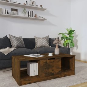 vidaXL Konferenční stolek 102 x 50 x 36 cm kompozitní dřevo [811349] Barva: kouřový dub