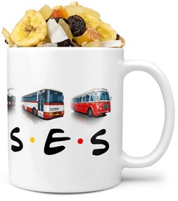 Hrnek Buses (Náplň hrníčku: Tropická směs)