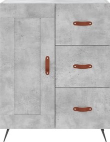 vidaXL Skříň highboard 69,5 x 34 x 180 cm kompozitní dřevo [3199981] Barva: hnědý dub