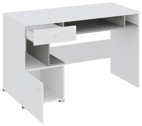 Psací stůl Pardwa PR10, Barva: bílý / beton