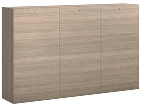 PLAN Skříňka SEGMENT uzamykatelná, dub mořený