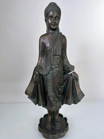 Soška stojícího Budhy z Indie