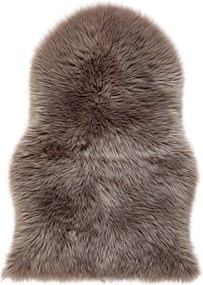 XXXLutz UMĚLÁ KOŽEŠINA, 60/90 cm, šedohnědá Boxxx - Kůže - 007821017692