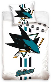 Hokejové povlečení NHL San Jose Sharks White