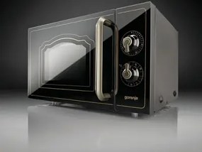 Gorenje MO4250CLB černá / Mikrovlnná trouba / gril / 700 W / 20 l