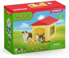 Set figurek a příslušenství schleich přátelská psí bouda 42573